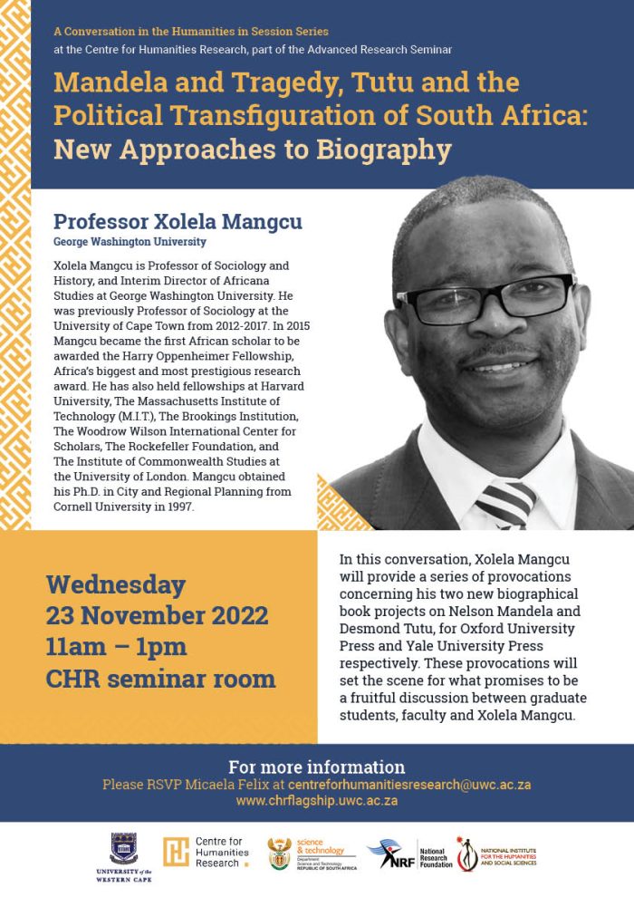 Mandela and Tragedy, Tutu and the Political Transfiguration of South ...