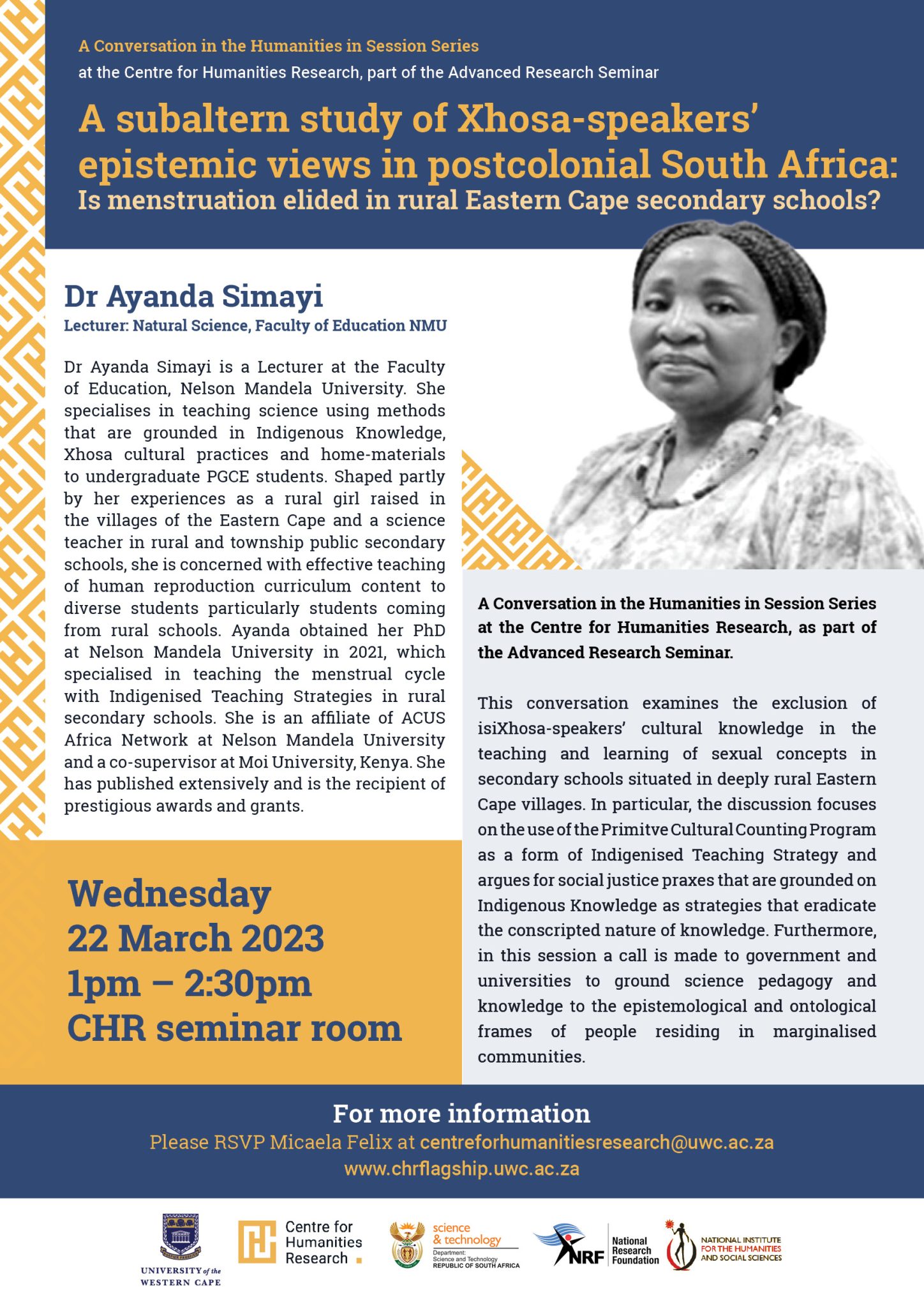 A subaltern study of Xhosa-speakers' epistemic views in postcolonial ...