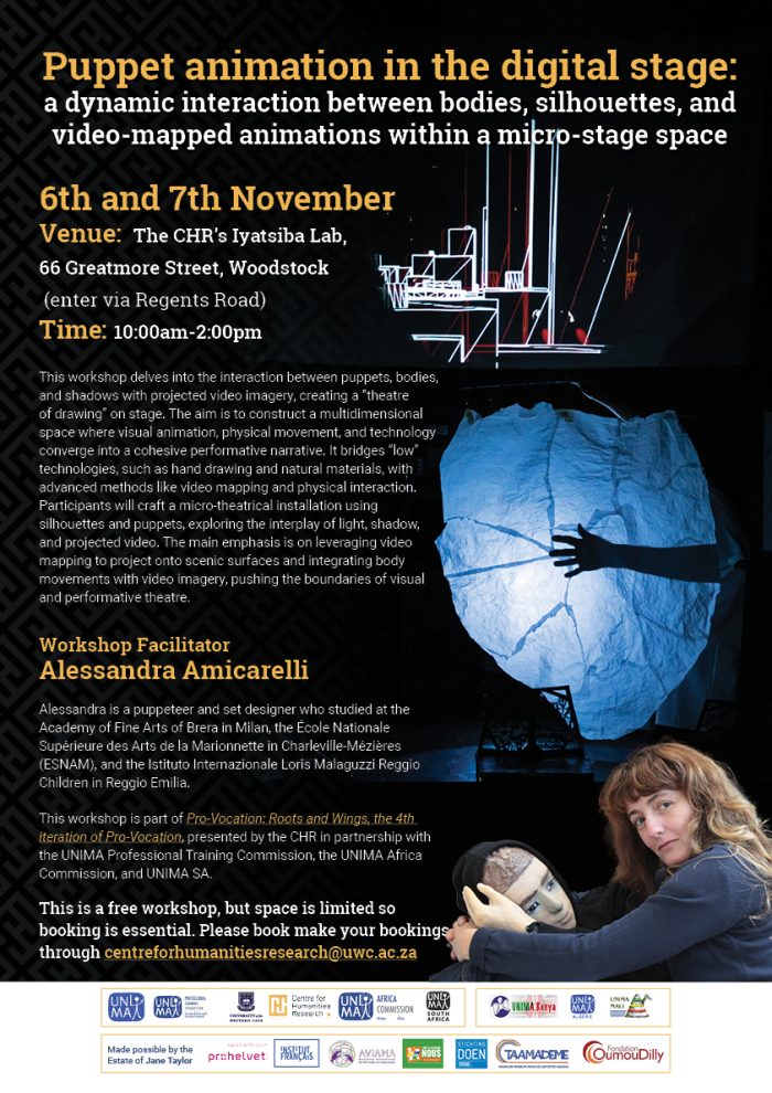 Puppet animation in the digital stage - The Centre for Humanities Research