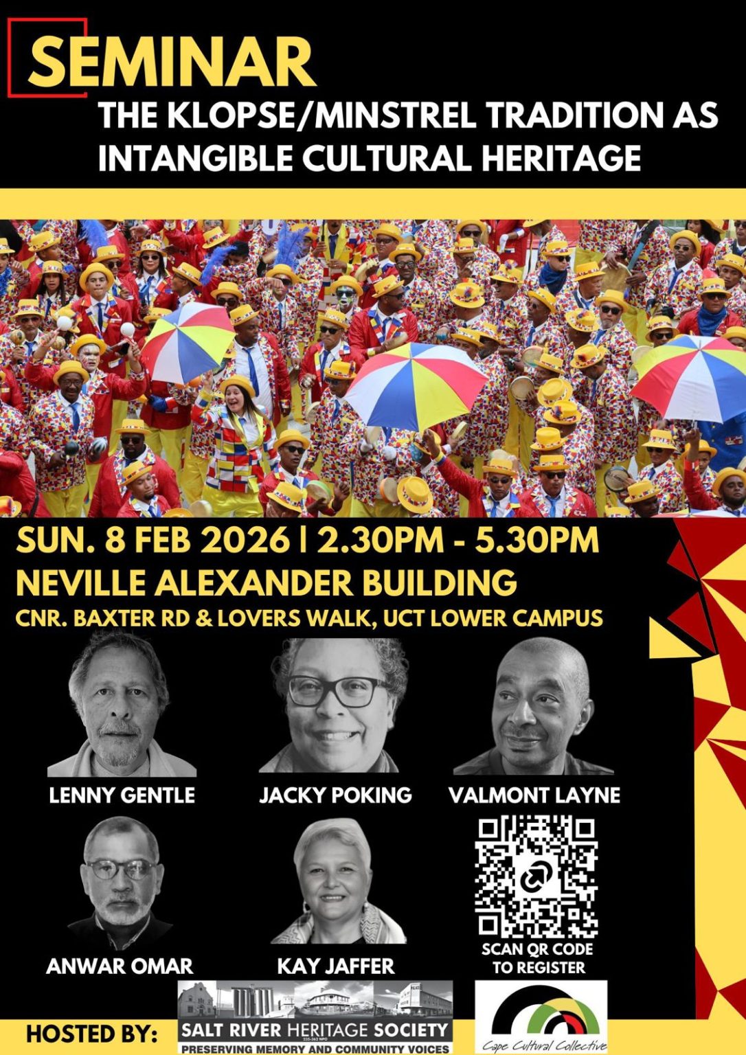 Seminar: The Klopse/Minstrel tradition as intangible heritage - The ...